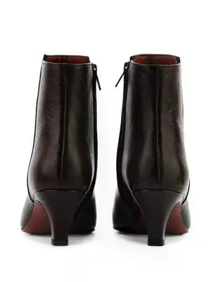 PAUL WARMER Milia Square-toe Ankle Boots