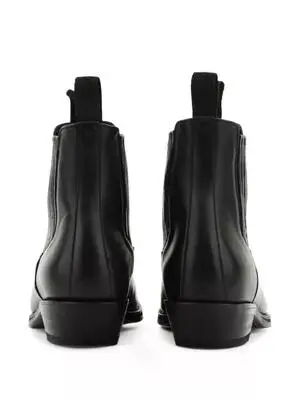 PAUL WARMER Gaucho Embroidered Leather Chelsea Boots