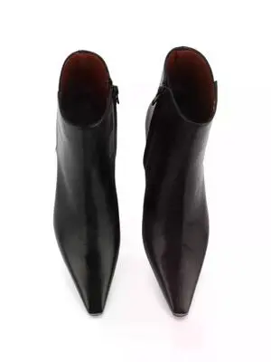 PAUL WARMER Milia Pointed-toe Ankle Boots