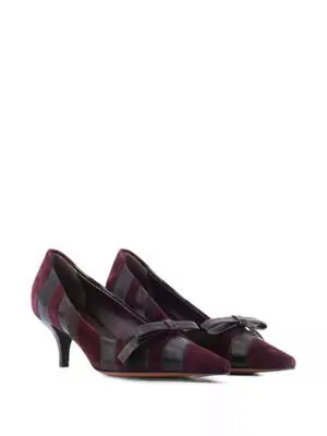 Roberto Festa Kande Bow-detail Panelled Pumps