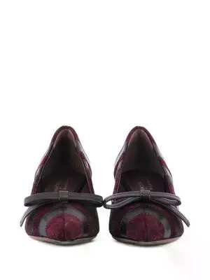 Roberto Festa Kande Bow-detail Panelled Pumps