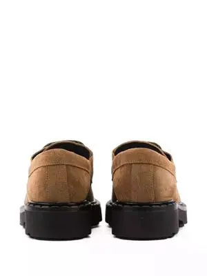 PAUL WARMER Puck Suede Derby Shoes