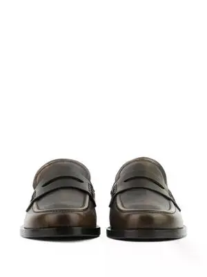 Roberto Festa Caty Brushed Leather Loafers