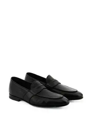FRANCESCHETTI Caviar Leather Loafers