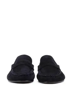 POSA Penny Suede Loafers