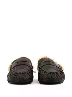 TORAL SHOES Piper Shearling-lined Loafers