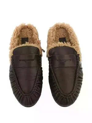 TORAL SHOES Piper Shearling-lined Loafers
