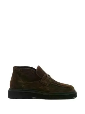 NUBIKK Ella Monroe Suede Loafers - Brown