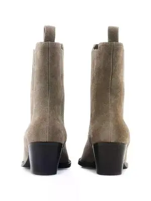 Lola Cruz Solenne Suede Ankle Boots