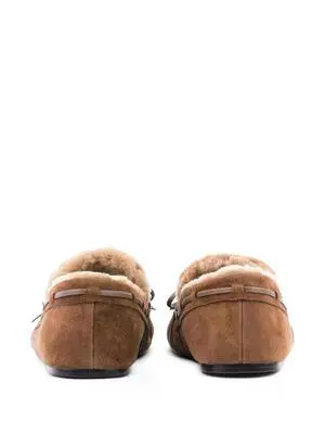 TORAL SHOES Peyton Shearling-lined Loafers