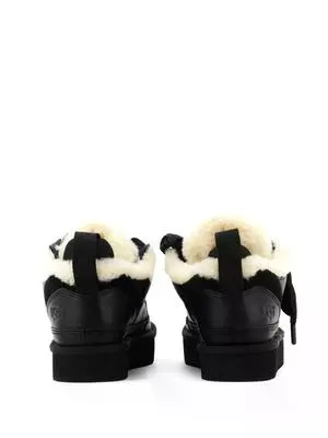 UGG Lowmel Leather Sneakers - Black