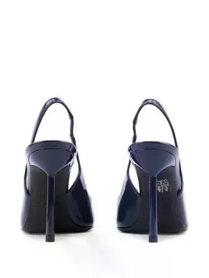 LE SILLA Vivienne Leather Slingback Heeled Pumps