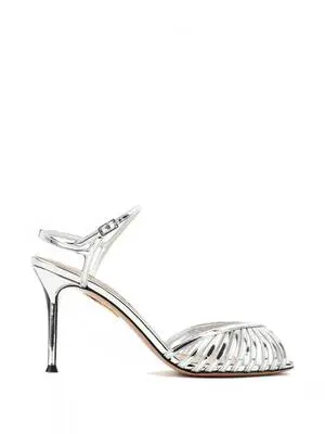AQUAZZURA Hold Me Sandals - Silver