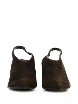PAUL WARMER Viona Slingback Pumps - Brown