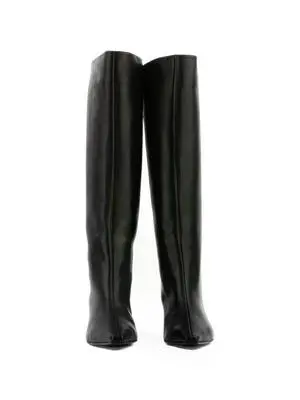 PAUL WARMER Fredine Pointed-toe Knee-high Boots