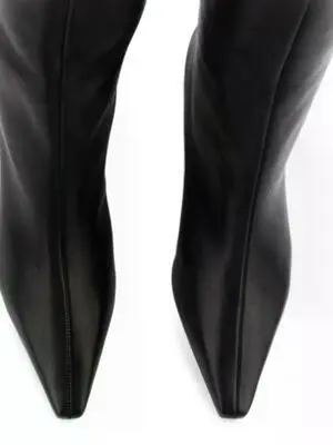 PAUL WARMER Fredine Pointed-toe Knee-high Boots