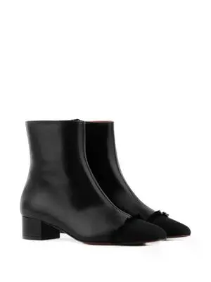 PAUL WARMER Toe-cap-detail Ankle Boots