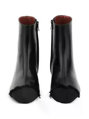 PAUL WARMER Toe-cap-detail Ankle Boots
