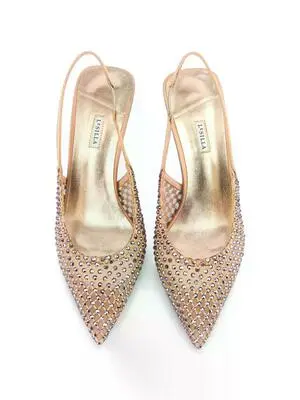 LE SILLA Gilda Crystal-embellished Pumps
