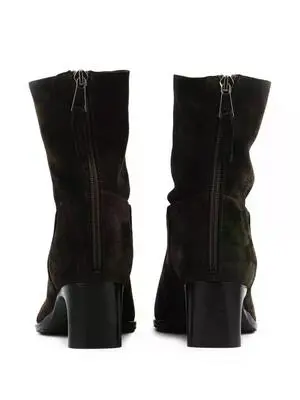 Elena Iachi Suede Ankle Boots