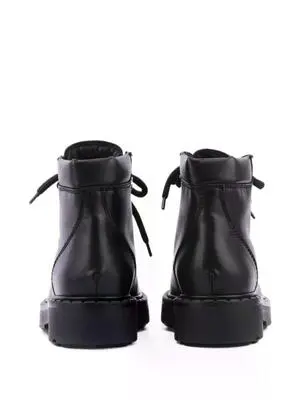 PAUL WARMER Courchevel Lace-up Combat Boots