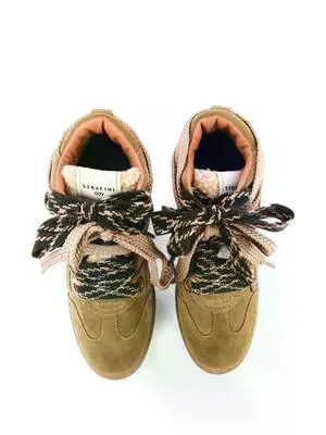 SERAFINI Lace-up Suede Sneakers
