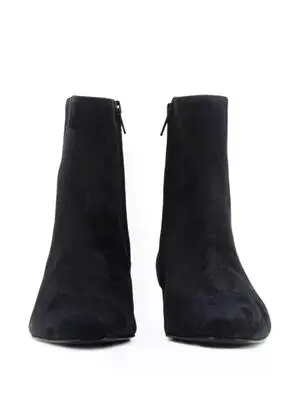PAUL WARMER Kaoris Suede Ankle Boots - Black