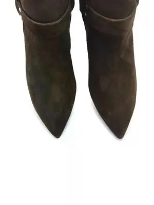 PAUL WARMER Arizona Ring-embellished Ankle Boots