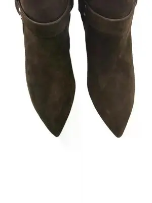 PAUL WARMER Arizona Ring-embellished Ankle Boots