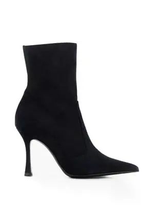 PAUL WARMER Patrice Suede Ankle Boots - Blue