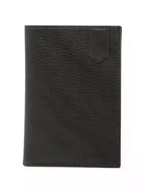 CANALI Pebbled Leather Wallet - Brown