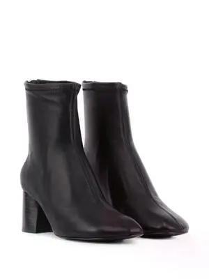 LOLA CRUZ Belinda Square-toe Ankle Boots - Black