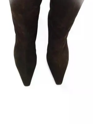 PAUL WARMER Fredine Suede Knee-high Boots