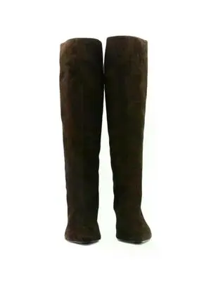 PAUL WARMER Fredine Suede Knee-high Boots