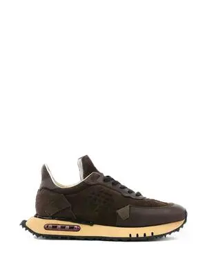 BEPOSITIVE Race Sneakers - Brown