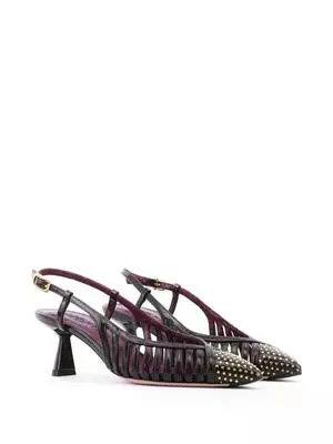 MOROBÉ Dream Studded Cage Sandals