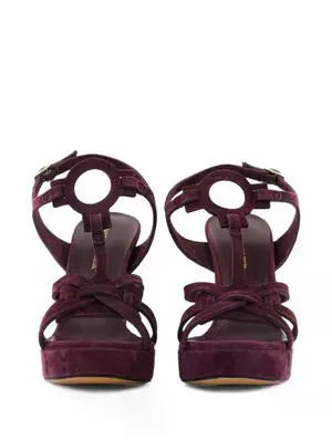 PAUL WARMER 123 Paris T-bar High-heeled Sandals