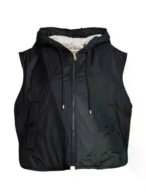 Max Mara Reversible Water-repellent Canvas Padded Gilet