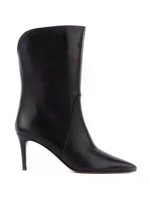 PAUL WARMER Melinor Pointed-toe Boots - Black