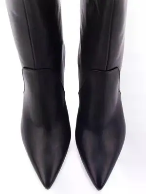 PAUL WARMER Melinor Pointed-toe Boots - Black
