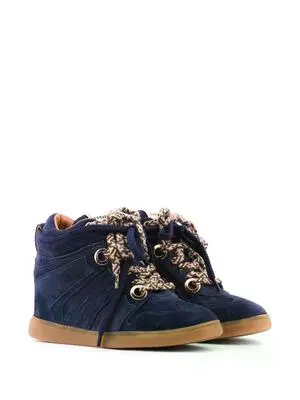SERAFINI Manhattan Suede Sneakers