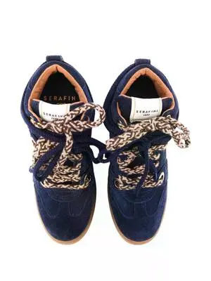 SERAFINI Manhattan Suede Sneakers