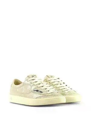 AUTRY Windscape Metallic-effect Sneakers