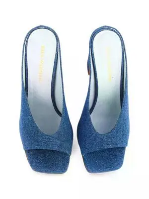 PAUL WARMER Livia Denim Mules