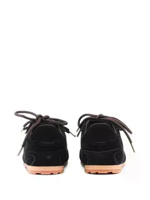 NUBIKK Billy Lou Ii Suede Low-top Sneakers - Black
