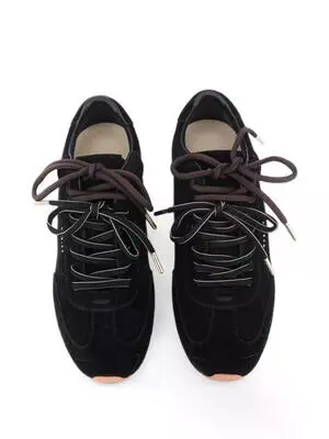 NUBIKK Billy Lou Ii Suede Low-top Sneakers - Black