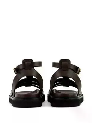 TORAL SHOES Naxos Stud-embellished Flat Sandals