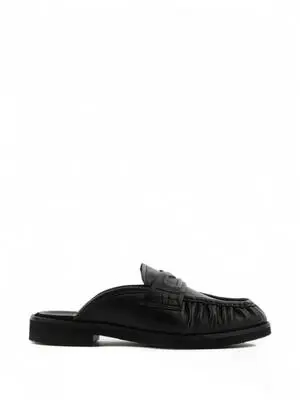 NUBIKK Jones Leather Mules - Black