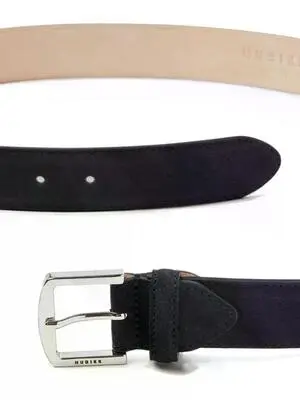 NUBIKK James Suede Belt - Black