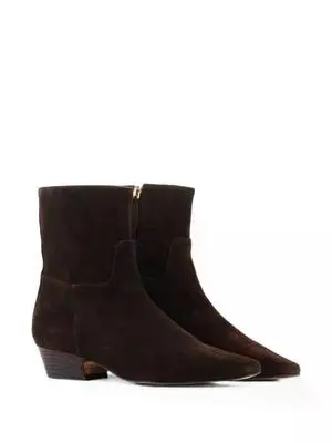 TORAL SHOES Irene Suede Ankle Boots